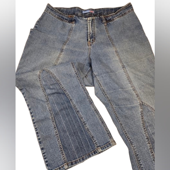 Apollo Jeans | Jeans | Vtg Apollo Wide Leg Cropped Jeans | Poshmark